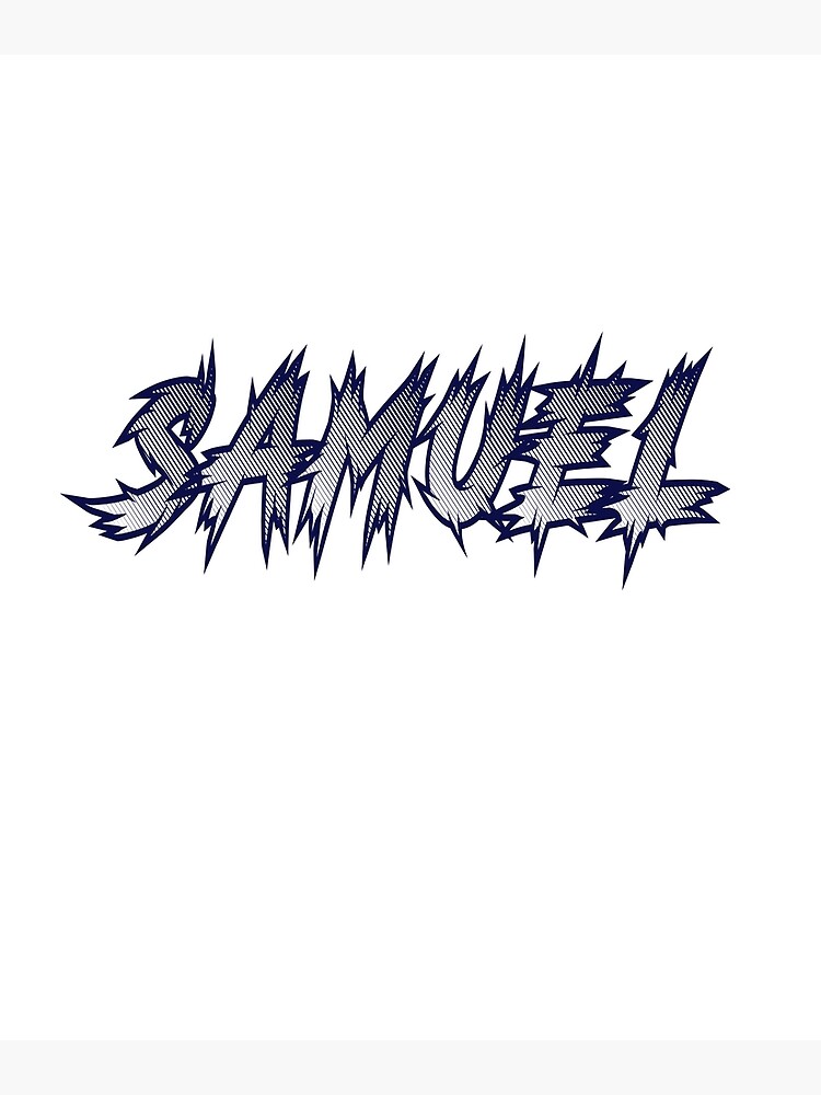 Poster « SAMUEL - Porte-nom de dessin animé Splash pour SAMUEL ...