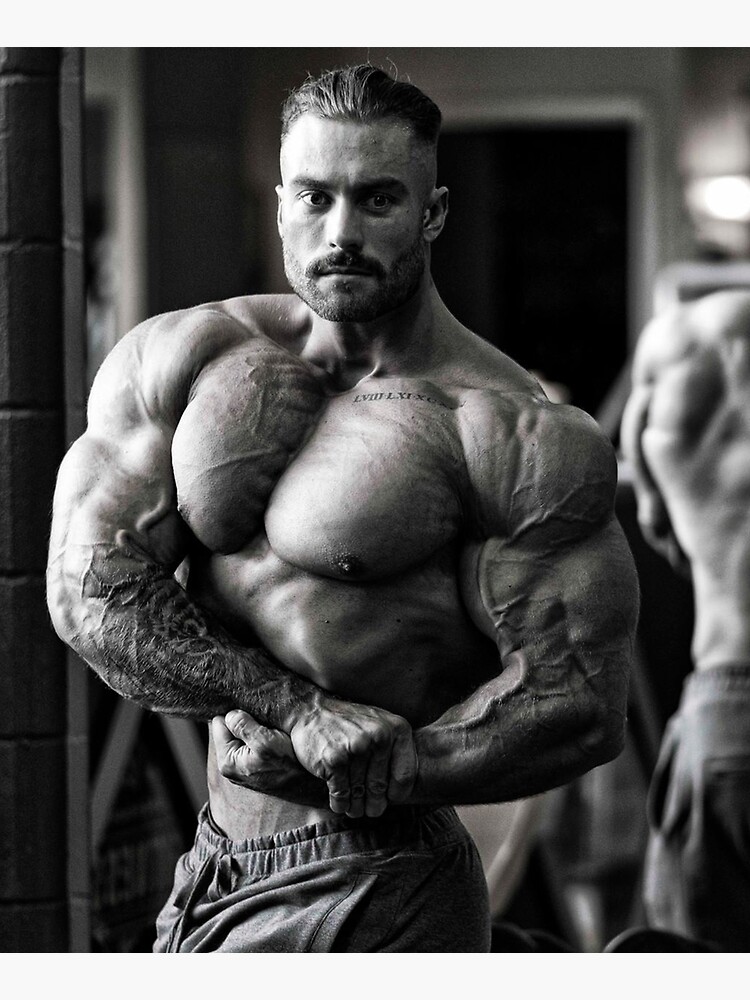 "Chris Cbum-Poster" Aufgezogener Druck von Blainemark | Redbubble