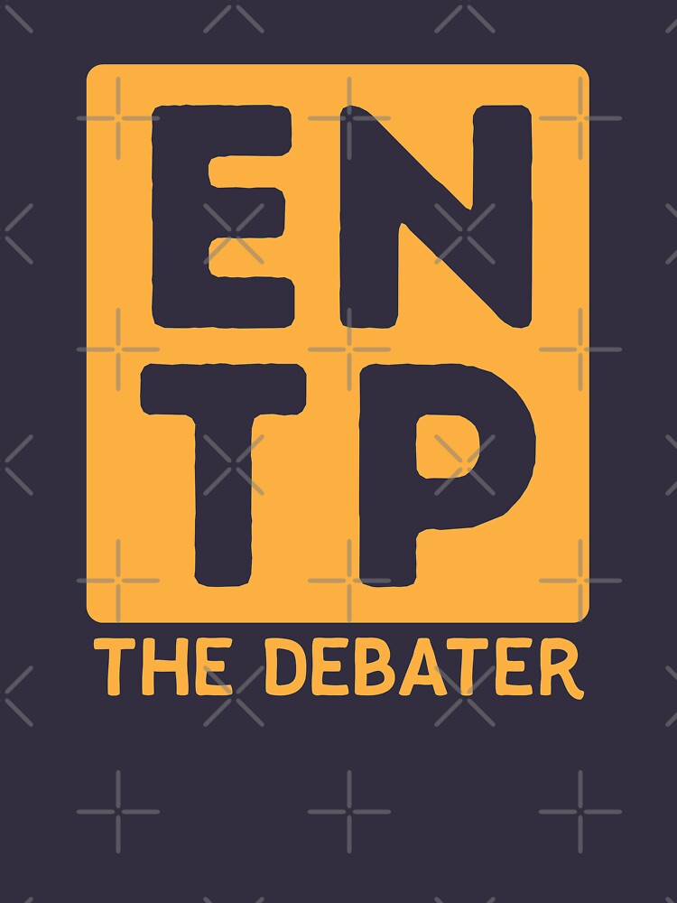 "ENTP - Yellow Print" T-shirt for Sale by teeworthy | Redbubble | mbti ...