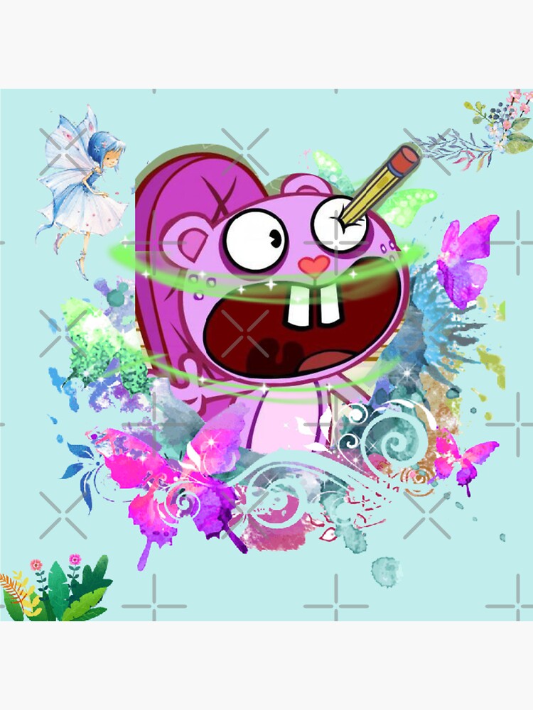 "Colourful and unique design of Toothy fitting for Happy Tree Friends ...