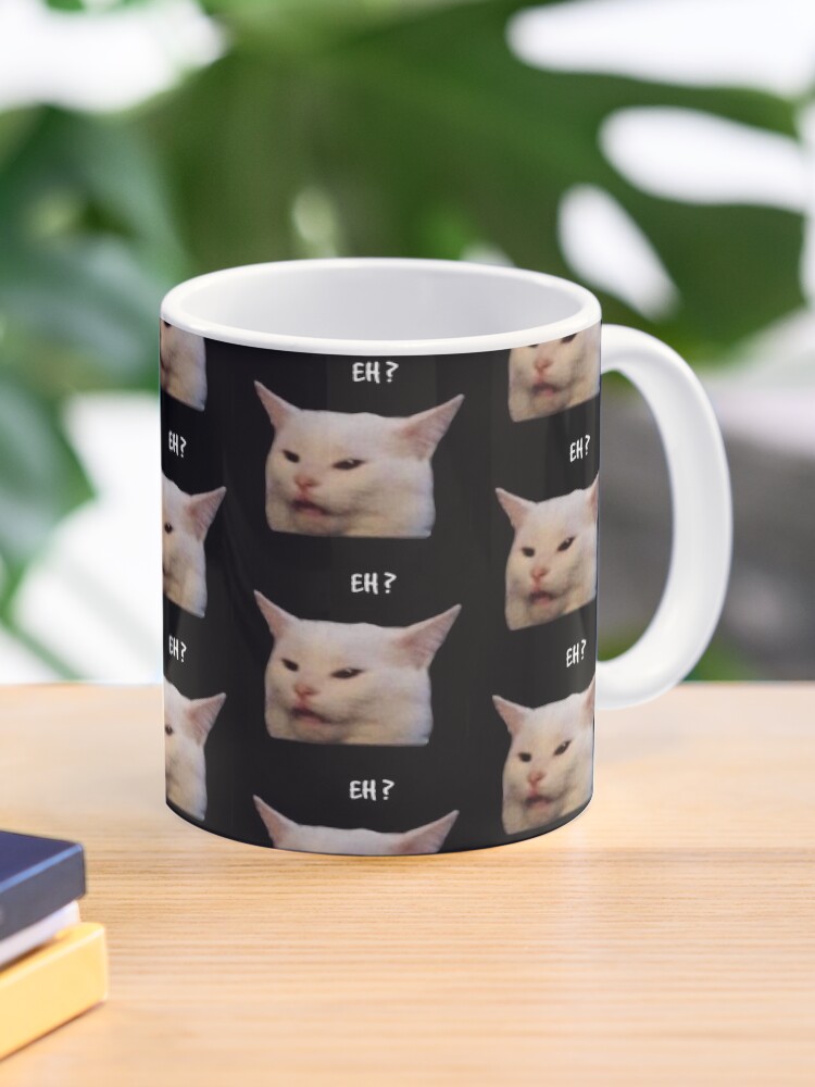 "Smudge the cat, table cat -funny memes" Coffee Mug by misoukill ...