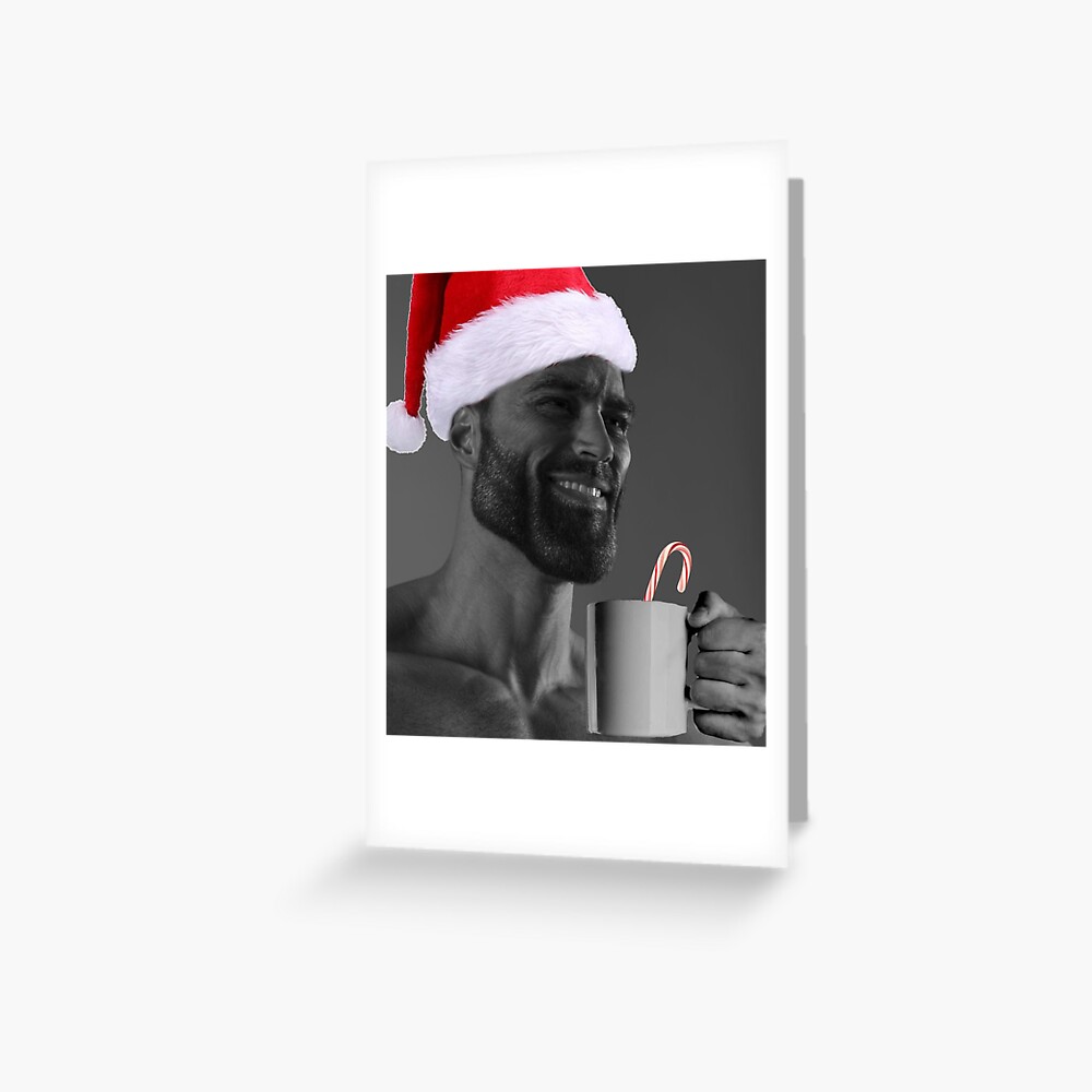"Santa Chad" Poster for Sale by GranPasso | Redbubble