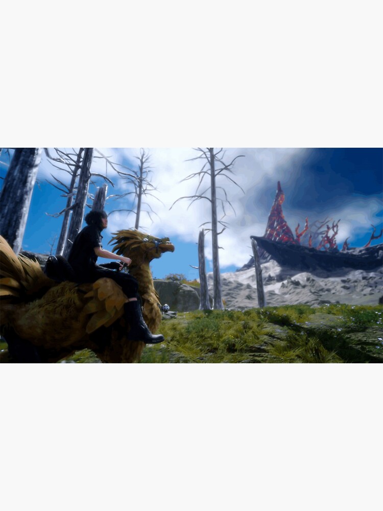 "HQ Final Fantasy XV Chocobo (Vector)" Sticker by tellek | Redbubble