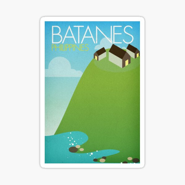 "Vintage Phillipines Batanes" Sticker for Sale by Vintage-Travler ...