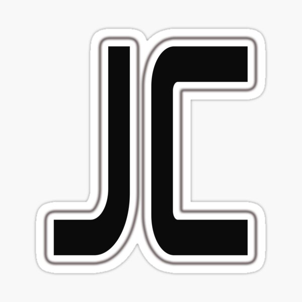 Pegatina «JC - Etiqueta de identificación formal para la firma JC en ...