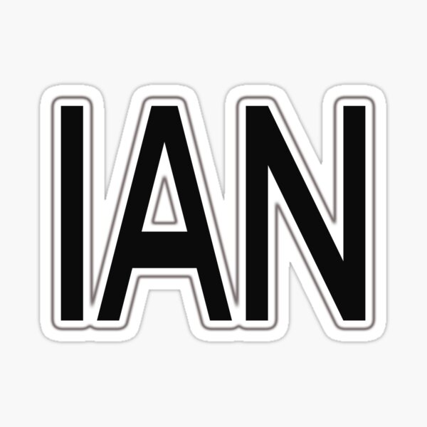 Pegatina «IAN - Etiqueta de identificación formal para la firma IAN en ...