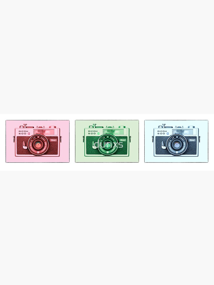"Old Vintage Ricoh Camera" Sticker for Sale by dunxs | Redbubble