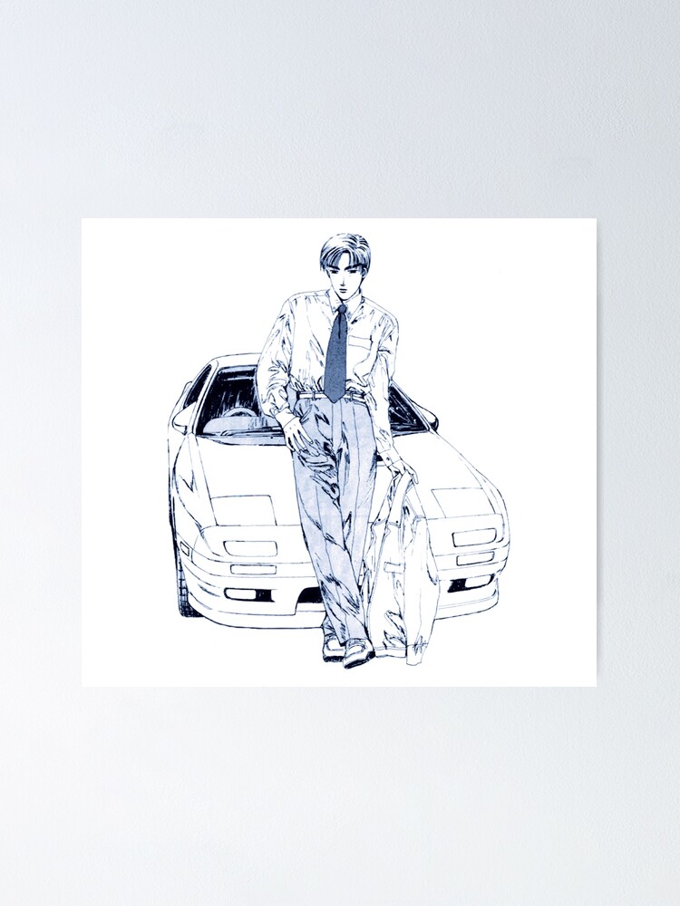 "ryosuke initial d" Poster by AndyArtic | Redbubble