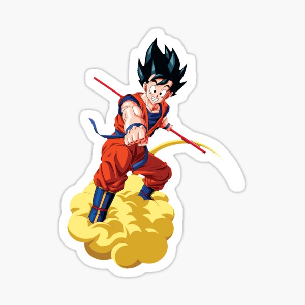 "Son Goku" Sticker for Sale by AndyArtic | Redbubble