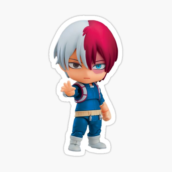 "Shoto Todoroki" Sticker for Sale by AndyArtic | Redbubble