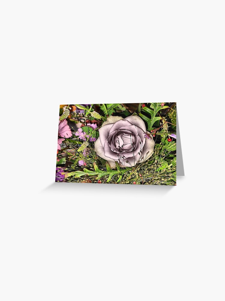 "Rose Artwork" Greeting Card for Sale by Fearless-Fox | Redbubble