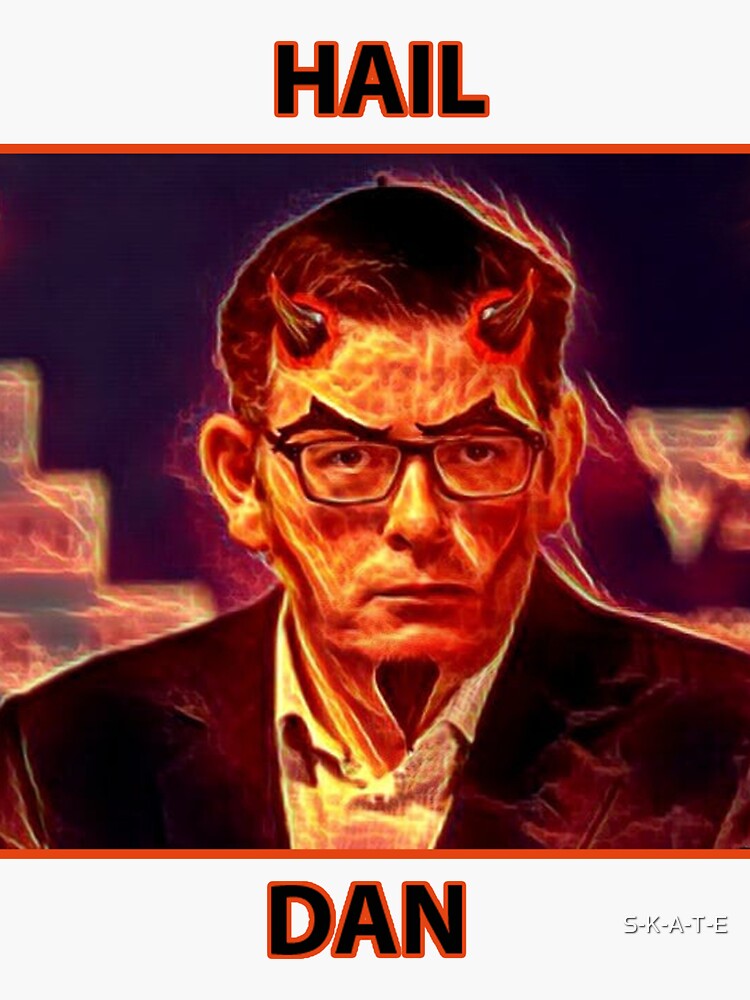 "All hail the supreme leader" Sticker by S-K-A-T-E | Redbubble