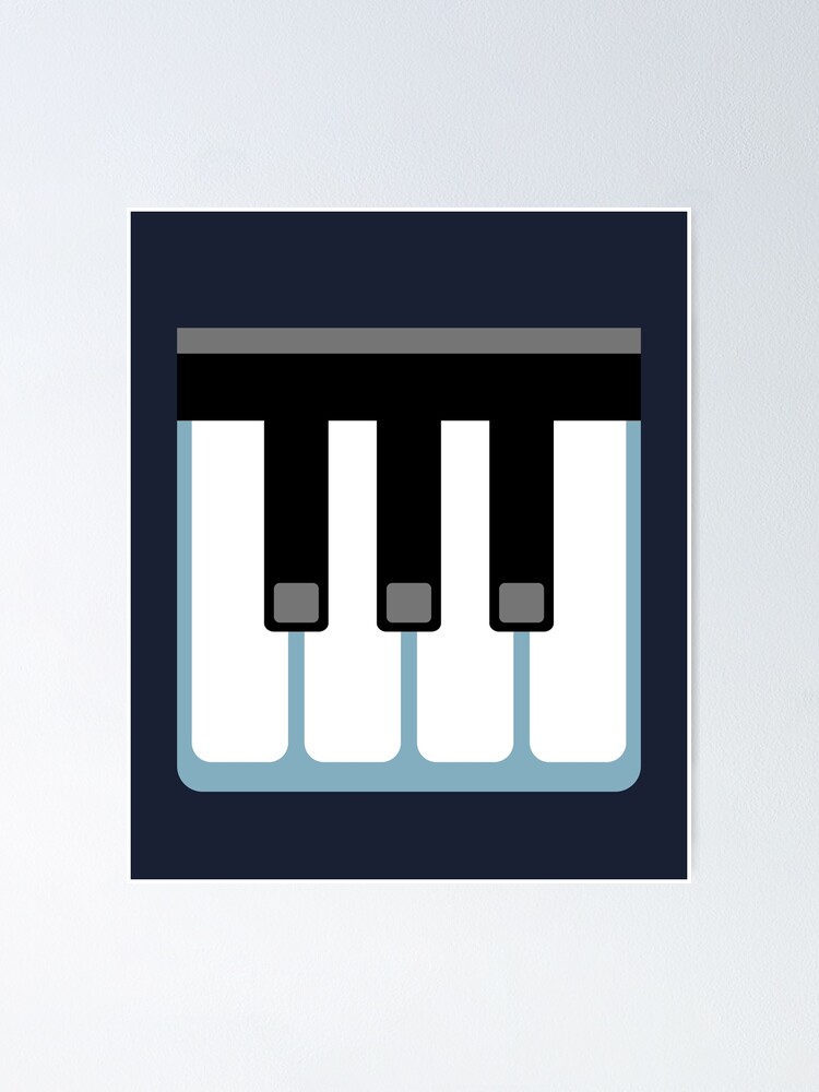 "Piano Musical Keyboard" Poster for Sale by MKMemo1111 | Redbubble