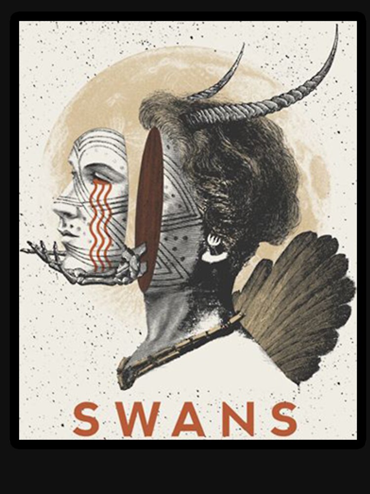 "SWANS MUSIC ARTWORK" T-shirt for Sale by mussiicc05 | Redbubble ...