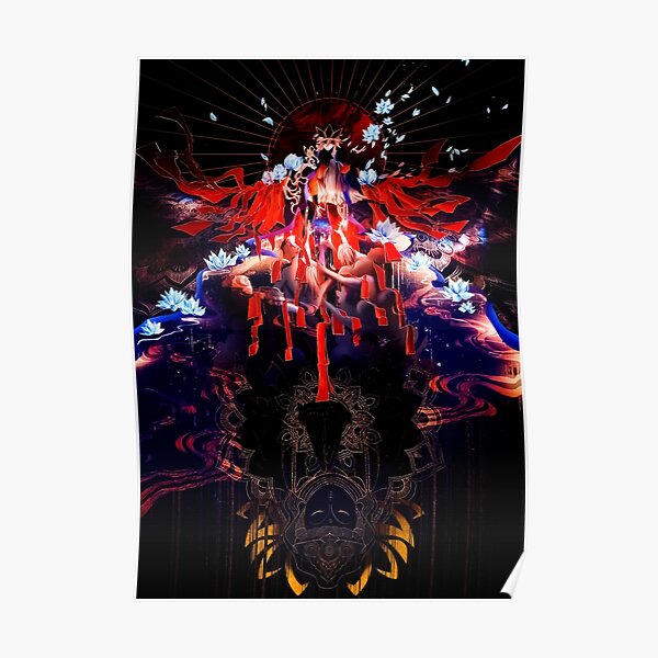 "Douma Demon Slayer " Poster by jerrieart | Redbubble
