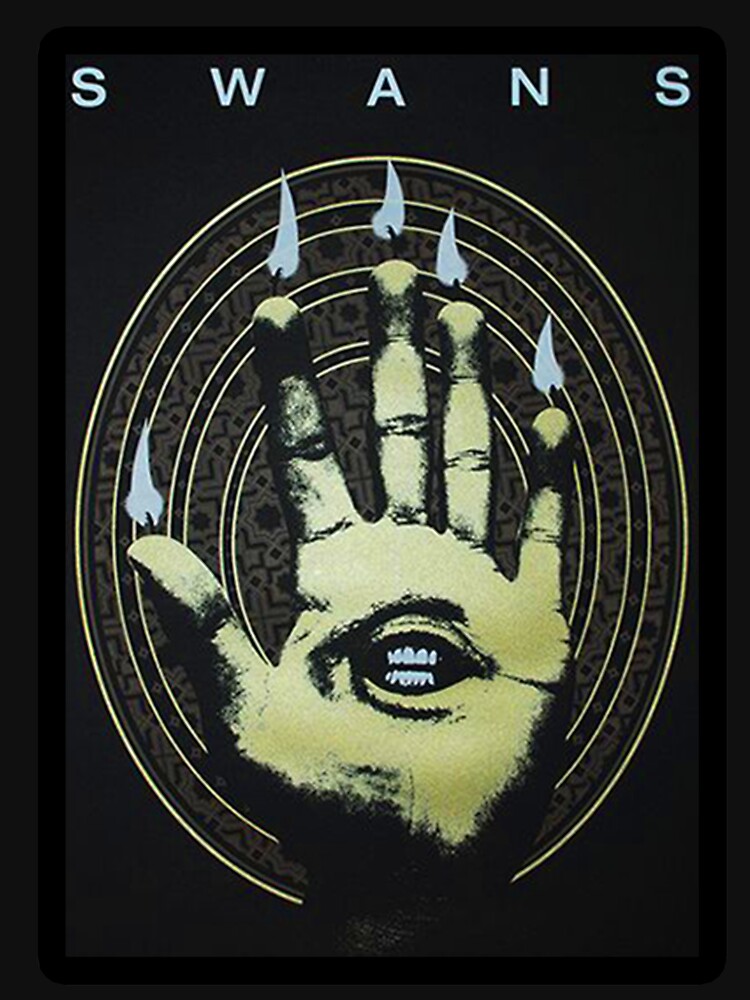"SWANS MUSIC ARTWORK" T-shirt for Sale by mussiicc05 | Redbubble ...