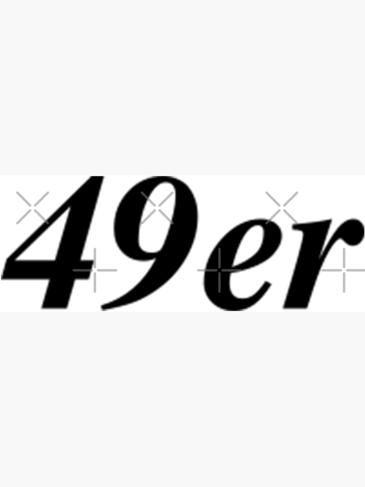 "49er Class Sign" Poster for Sale by SailWolf | Redbubble