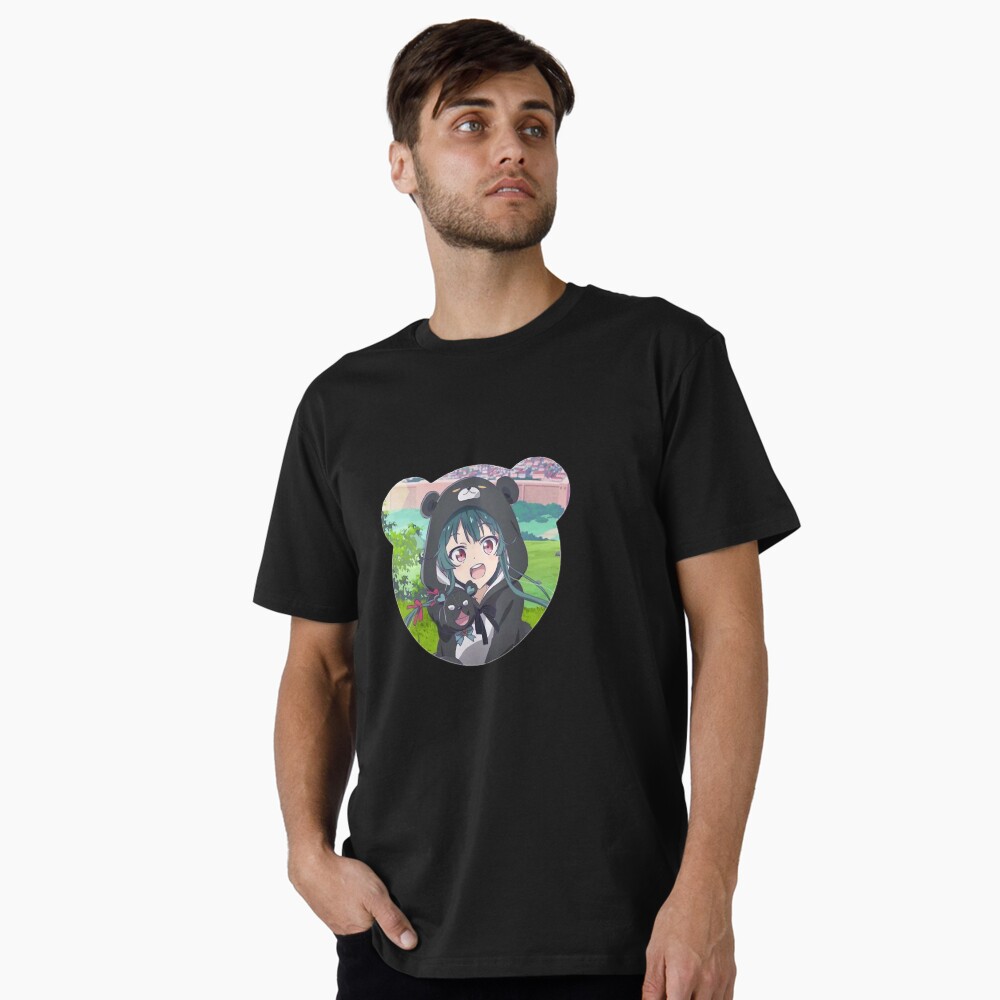 Essential T-Shirt for Sale mit "Kuma Kuma Kuma Bär 1 Grün Klassisch ...
