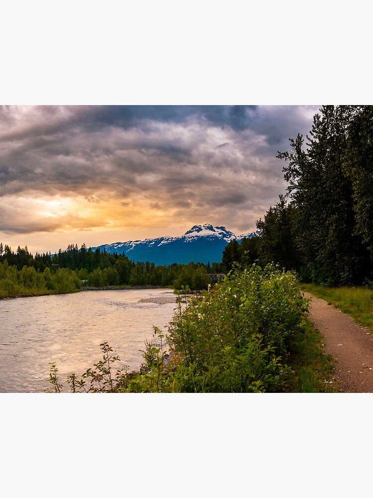"Mount begbie sunset Revelstoke BC" Art Print by RevelstokeImage ...