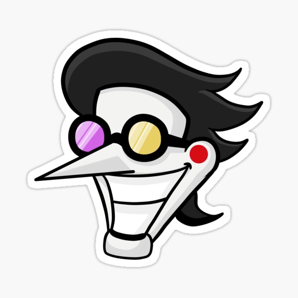 "BIG SHOT - Smiling Spamton Sticker" Sticker for Sale by reibeast ...