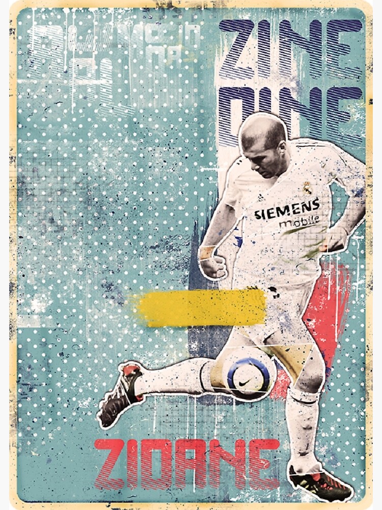 "Zinedine Zidane Illustration" Art Print for Sale by bimalona23 | Redbubble