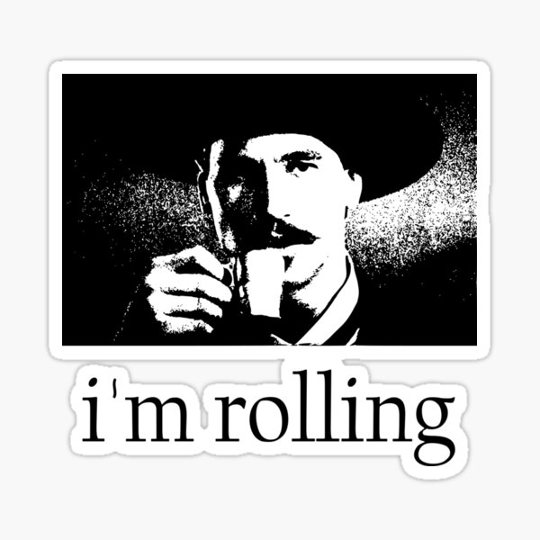 "tombstone , doc holiday " Sticker for Sale by Front2BackLLC | Redbubble