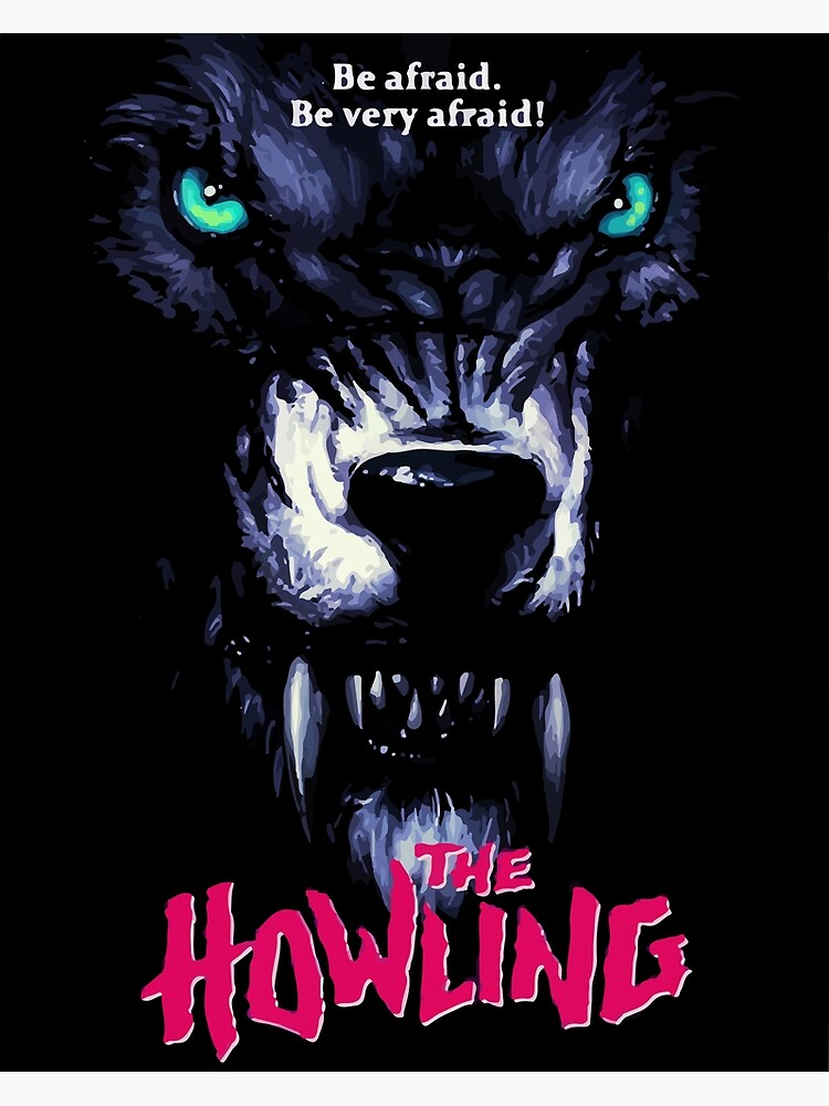 "The Howling (1981)" Art Print for Sale by retrokdr | Redbubble