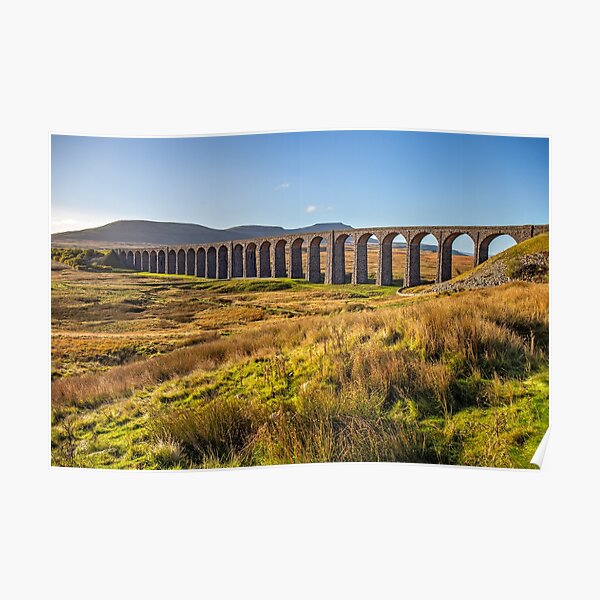"Ribblehead Viaduct" Poster by TomHolmesPhoto | Redbubble