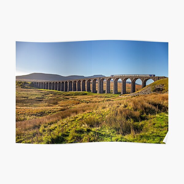 "Ribblehead Viaduct II" Poster by TomHolmesPhoto | Redbubble