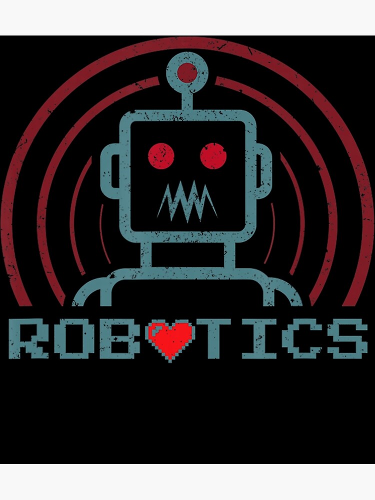 Póster «Robótica vintage con corazón Amante de los robots geniales» de ...