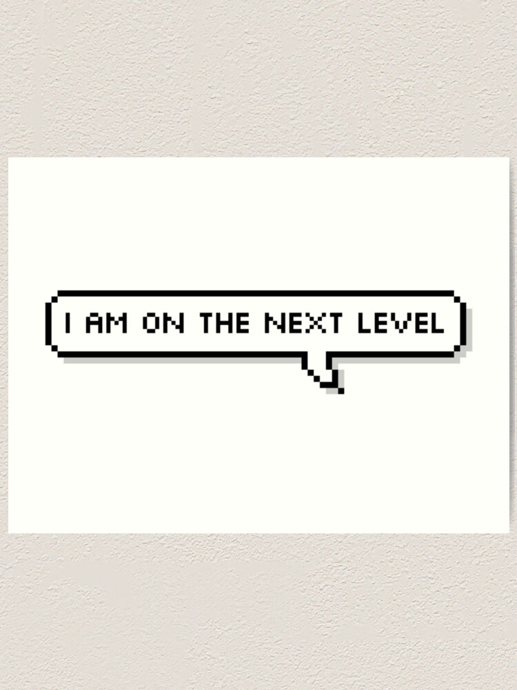 "aespa Next Level Pixel Speech" Art Print by helloharu | Redbubble