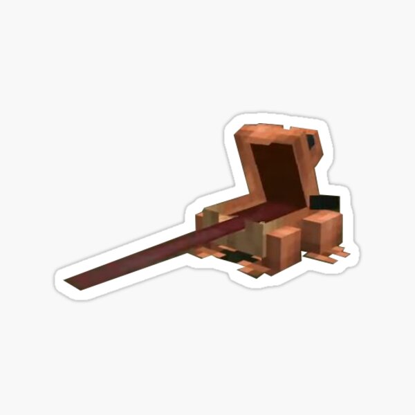 "Minecraft Frog" Sticker by murkybucket | Redbubble