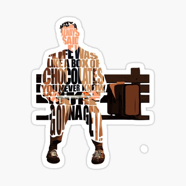 Forrest Gump Stickers | Redbubble