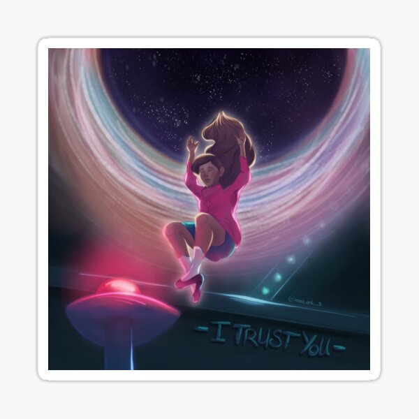 "Trust" Sticker for Sale by AranaArt | Redbubble