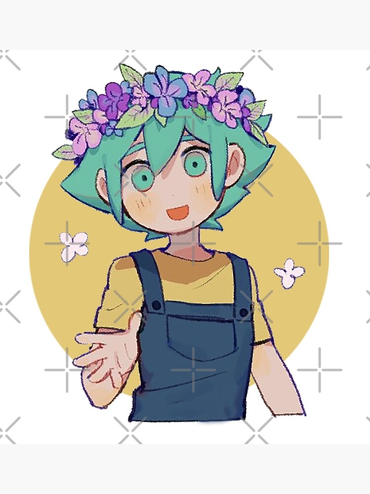 "Basil - Dream World - OMORI Design" Poster for Sale by Svendaa | Redbubble