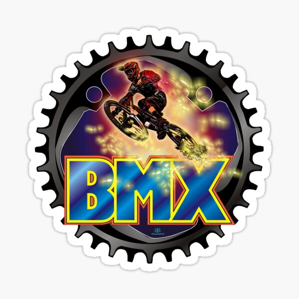 "Bmx Extreme" Sticker by SoulSafe | Redbubble