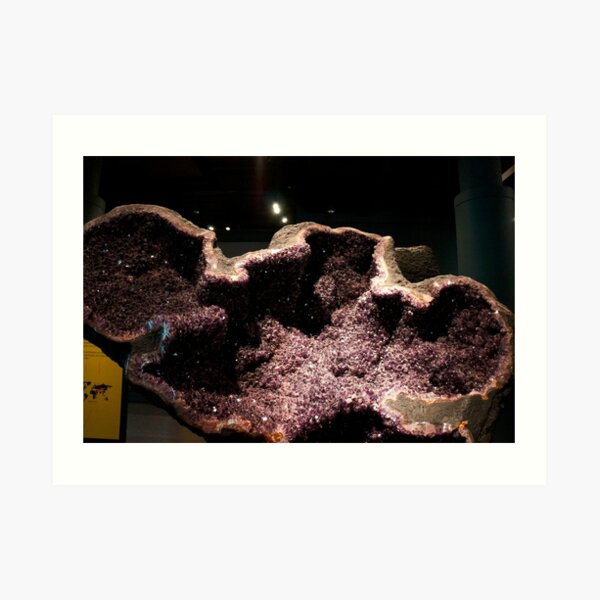 "Geode Face" Art Print by LozMac | Redbubble