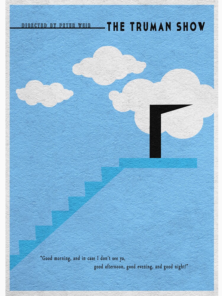 "The Truman Show" T-shirt for Sale by geekmywall | Redbubble | the ...