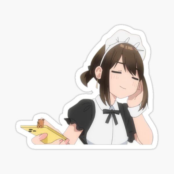 "Ganbare Douki-chan(CouMongCat270)" Sticker for Sale by World-Proverbs ...