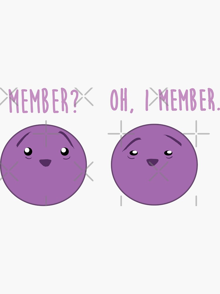 "Member Berries : Member Berry Southpark Fanart Print" Sticker for Sale ...