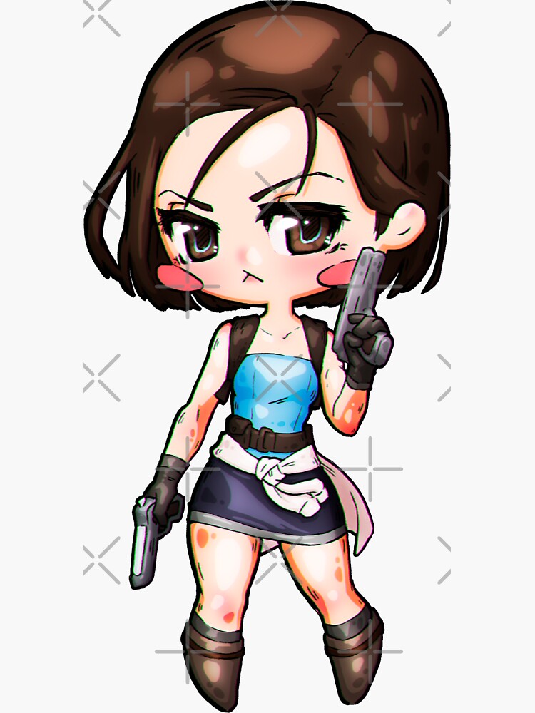 "Jill valentine" Sticker by Dixium | Redbubble