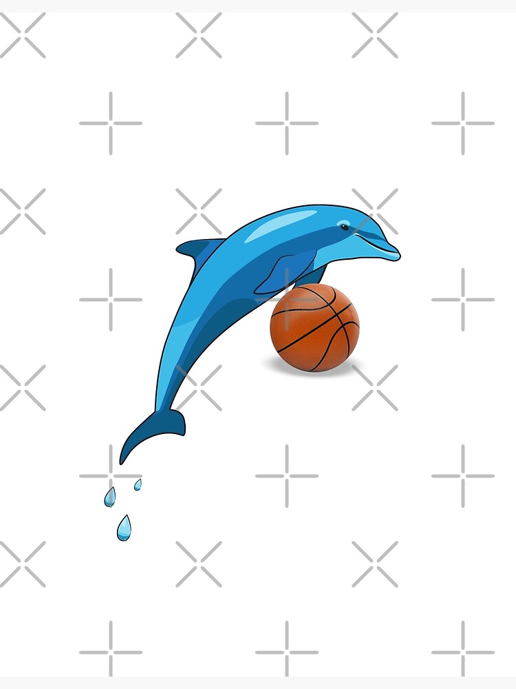 "Dolphin Basketball Player - Design For Any Coach Leader Or Basketball ...