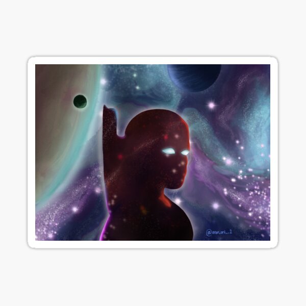 "Galaxy" Sticker for Sale by AranaArt | Redbubble