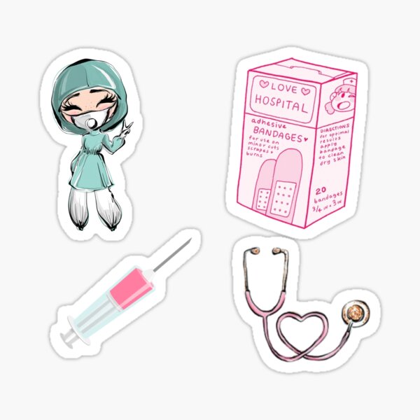 "Doctor Stickers" Sticker by Optimismstore | Redbubble