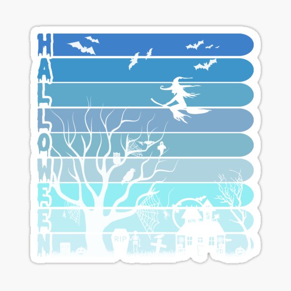 "Halloween custom best clothing product design" Sticker for Sale by ...