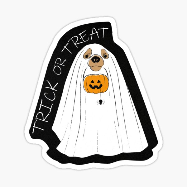 "Spooky Dog (Version 2)" Sticker for Sale by ShadowSpectra | Redbubble