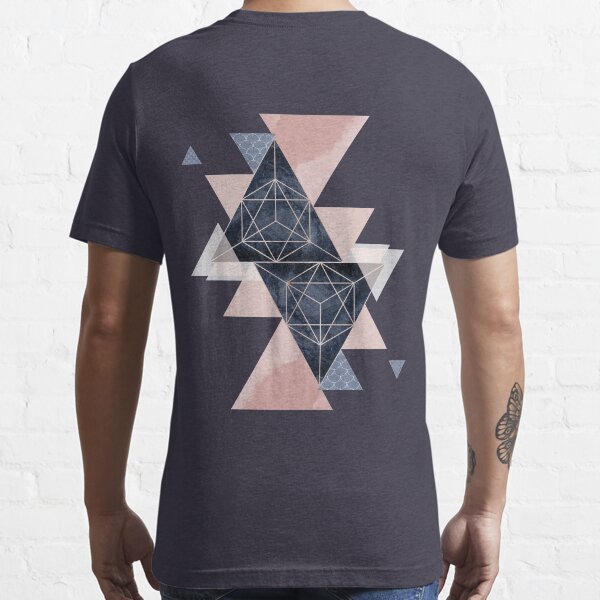 "Geometric Symmetry No3" T-shirt for Sale by UrbanEpiphany | Redbubble ...