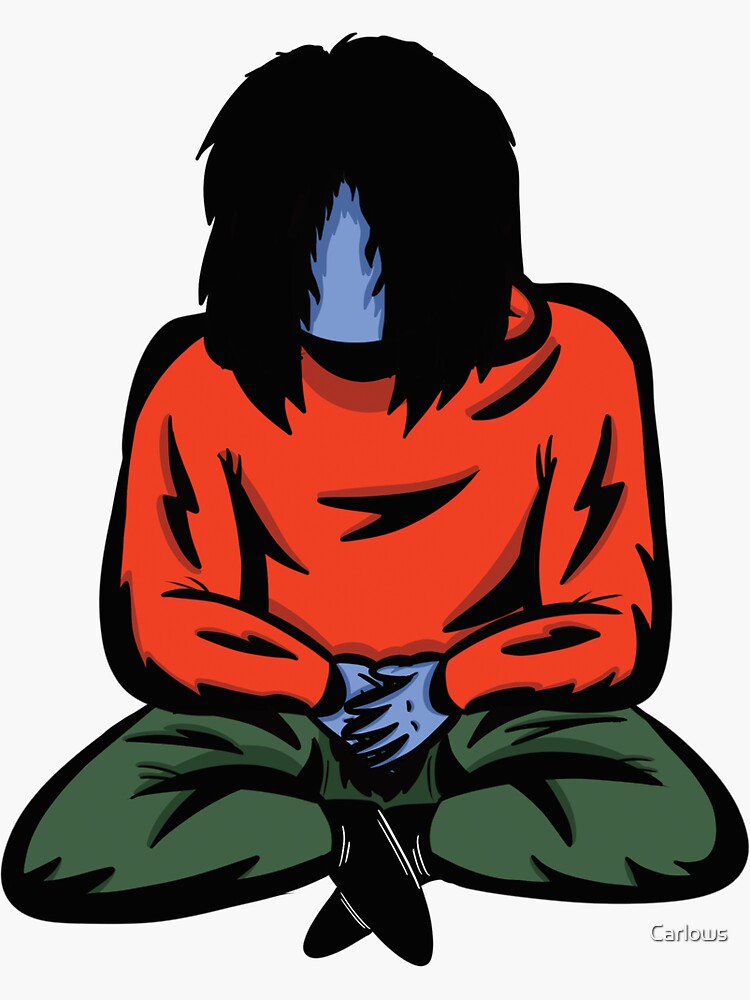 "Sad Boi" Sticker by Carlows | Redbubble