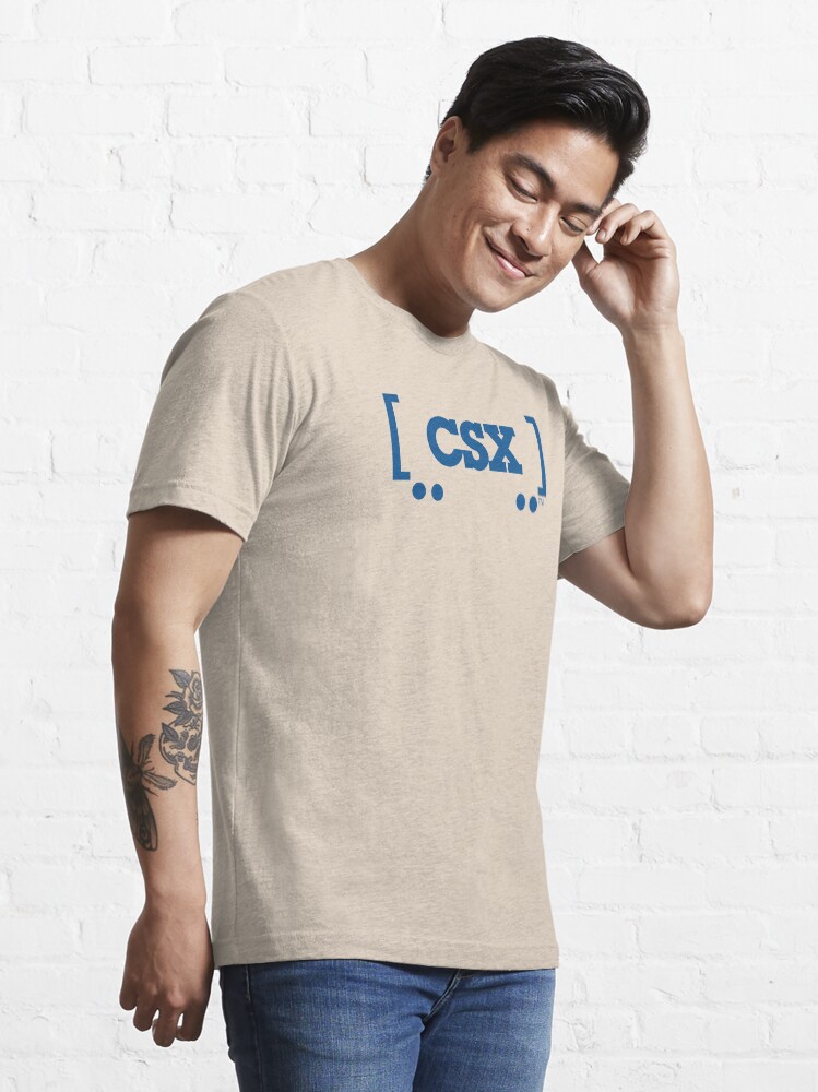 "CSX Train Logo" T-shirt for Sale by Biochao | Redbubble | csx t-shirts ...