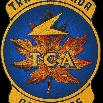"TCA Trans Canada Airlines" Sticker for Sale by Centuryvault | Redbubble